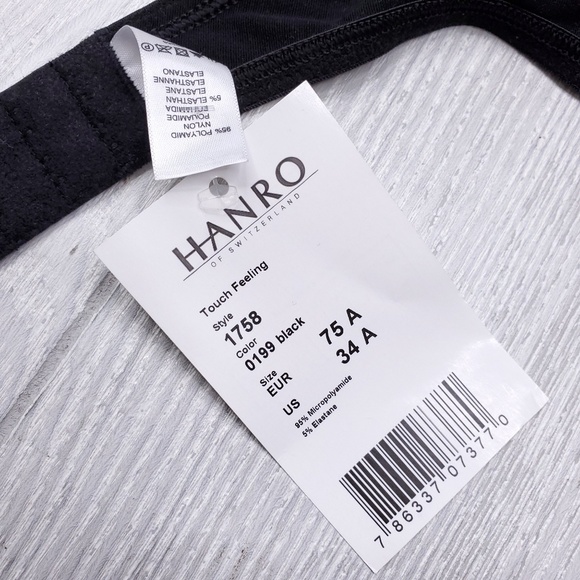 Hanro | Intimates & Sleepwear | Hanro Touch Feeling Underwire Bra 34a ...